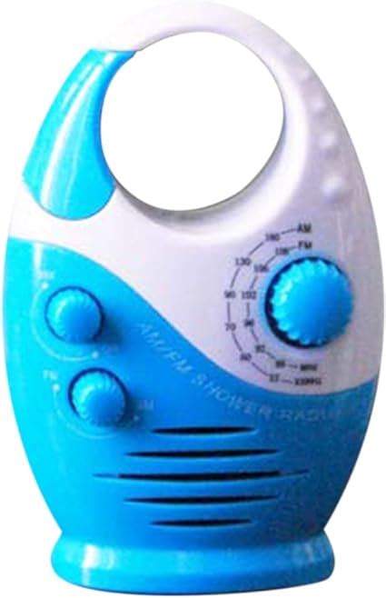 Waterproof Shower Radio Splash Proof Am Fm Radio With Top