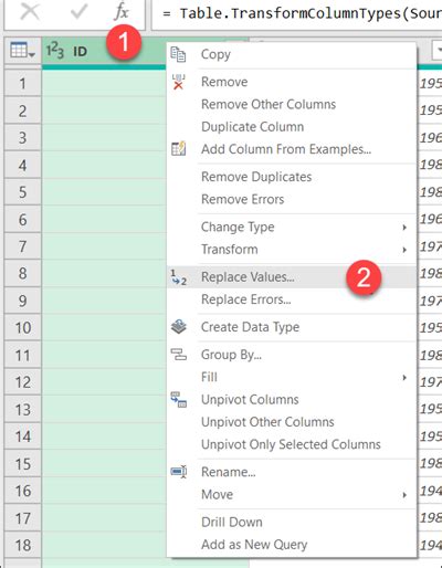 replace values in power query m ultimate guide bi gorilla