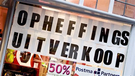 Aantal Faillissementen In Nederland Stijgt Dit Jaar Met Een Derde