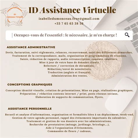 Isabelle D Assistante Polyvalente Lesbonsfreelances
