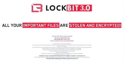 Decryption And Data Recovery Of Lockbit Ransomware