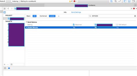 [solved] xcode setting enable bitcode obtain an updated 9to5answer