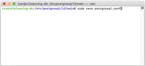 configure postgresql to allow remote connections