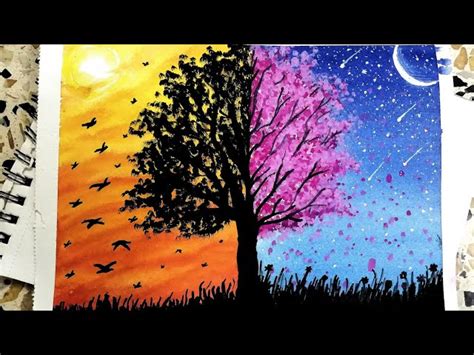 رسم بالالوان المائيه للمبتدئين