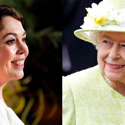 The Crown Star Olivia Colman Met Queen Elizabeth Marie Claire