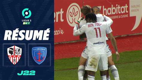 Ac Ajaccio Remporte Une Victoire Serrée 1 0 Contre Lus Concarneau