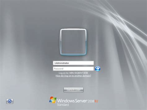 how to log on to local account instead of domain account password