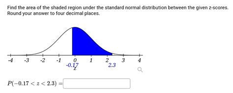 Solved Using The Standard Normal Distribution Find The Two