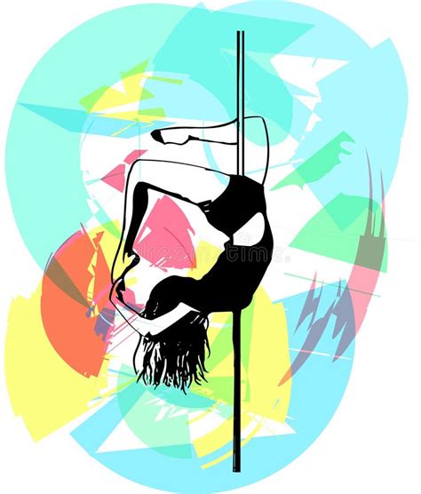 Striptease Girl Stock Vector Illustration Of Message 33282976