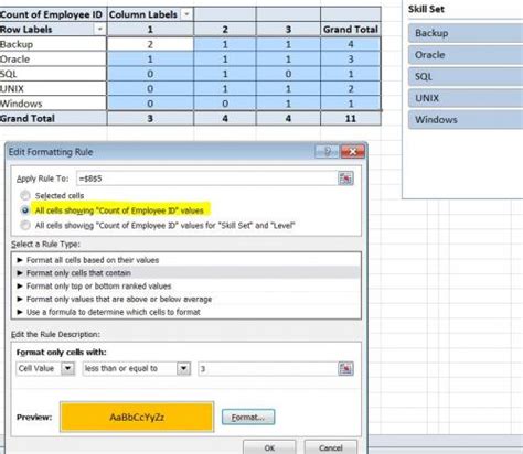 maintaining formatting when refreshing pivottables