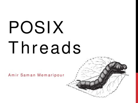 posix threads thread computing concurrent computing