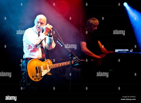 The British New Wave Band Ultravox Performs A Live Concert At