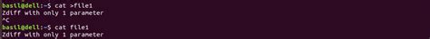 zdiff command in linux with examples geeksforgeeks