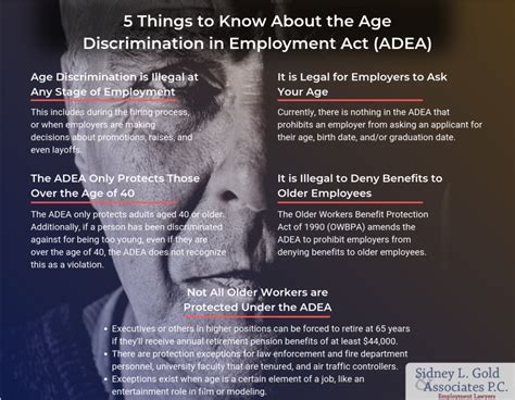 Age Discrimination In Employment Act Nj Employment Lawyers