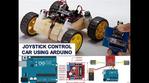 joystick control car using arduino youtube