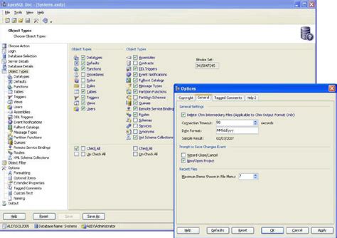 apexsql doc document sql server database into chm html hxs
