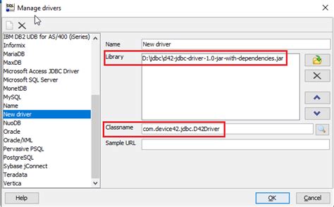 jdbc driver integration device42 documentation device42 documentation