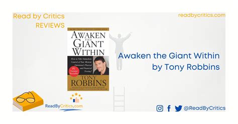 Awaken The Giant Within By Tony Robbins Book Review Read By Critics