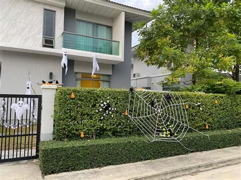 ตกแต่งบ้านต้อนรับ 🎃 วันฮาโลวีน 2022 🎃 แบบมินิมอล 👻🎃🏡🧡⭐👍🌿🤣 Pantip