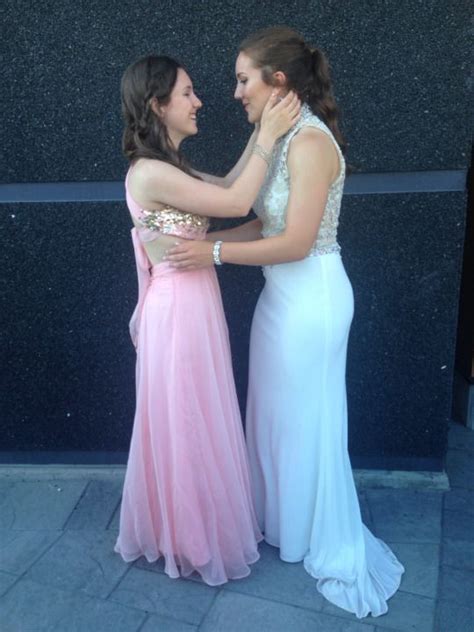 Lesbian Couple Prom Lesbian Couples Bridesmaid Dresses Prom Dresses