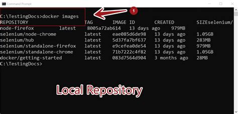 run selenium test on docker container