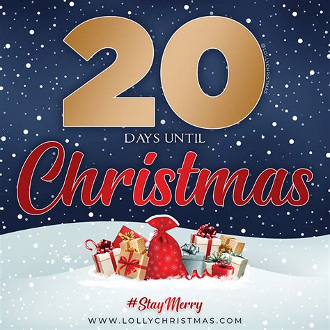 There Are Only 20 Days Until Christmas