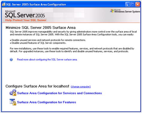 enabling clr integration in sql server 2005