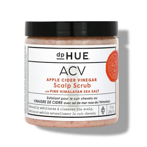 Dphue Apple Cider Vinegar Scalp Scrub With Pink Himalayan