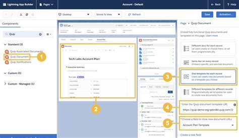 add quip components to your salesforce pages unit salesforce