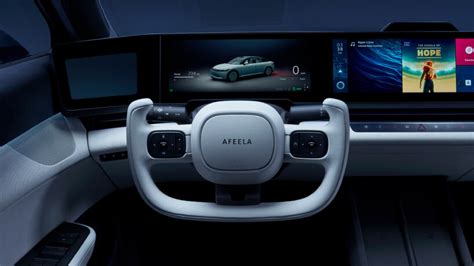 Sony And Honda Unveil Latest Afeela Electric Car Prototype At Ces 2024