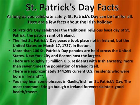 Interesting Facts About Saint Patricks Day