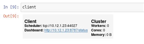 python 3 x dask jobqueue unable to create client scheduler and