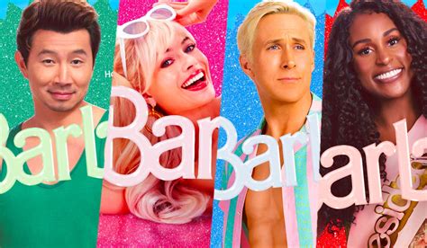 Barbie Movie Posters Reveal Cast Margot Robbie Dua Lipa 44 Off
