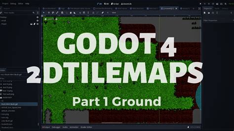 how to use godot 4 2d tilemaps part 1 ground youtube