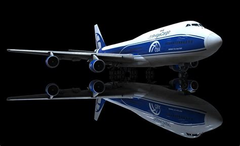 3d Model Boeing 747 400 Model Vr Ar Low Poly Cgtrader
