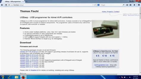 installing usbasp avr programmer drivers for on windows youtube