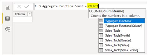 power bi aggregate functions guide to use aggregate functions