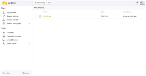 how to install seafile to sync and share files on centos 8 atlantic