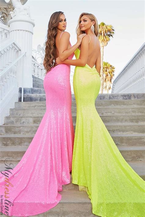 Hot Pink Mermaid Prom Dresses 2022