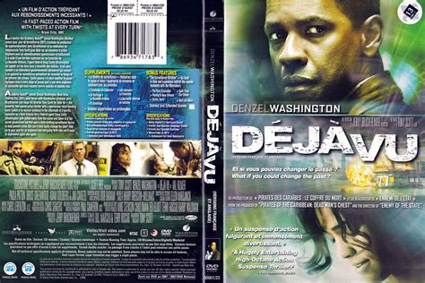 Jaquette Dvd De Déjà Vu Canadienne Cinéma Passion