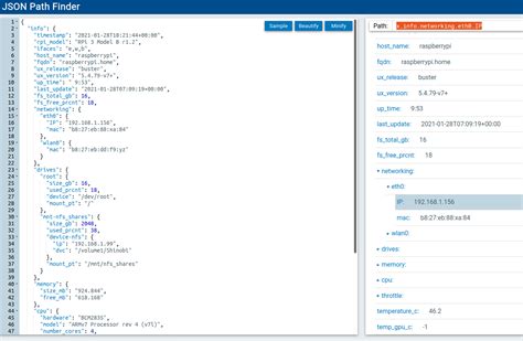 how to extract from nested json configuration home assistant community