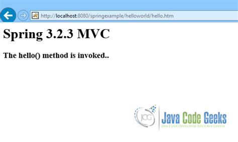spring mvc controller example examples java code geeks 2022