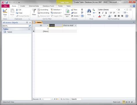 access add fields to table vba and vb tutorials