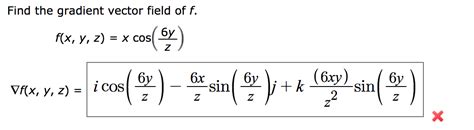 answered find the gradient vector field of f бу… bartleby