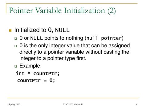 ppt chapter 8 pointers powerpoint presentation free download id
