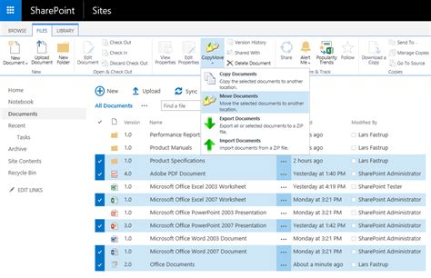 copymove for sharepoint 2016