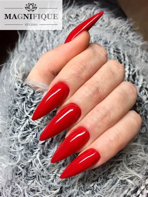 Red Nails Party Nails Red Nails Red Nails Nail Art Designs Nägel