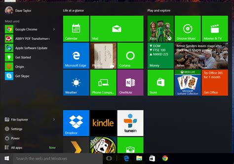 Can I Resize My Windows 10 Start Menu From Ask Dave Taylor