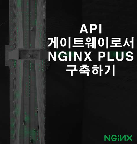 [ebook] api gateway로서 nginx plus 설정하기 nginx store
