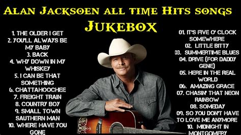 Alan Jackson Greatest Hits Best Songs Of Alan Jackson Alan Jackson